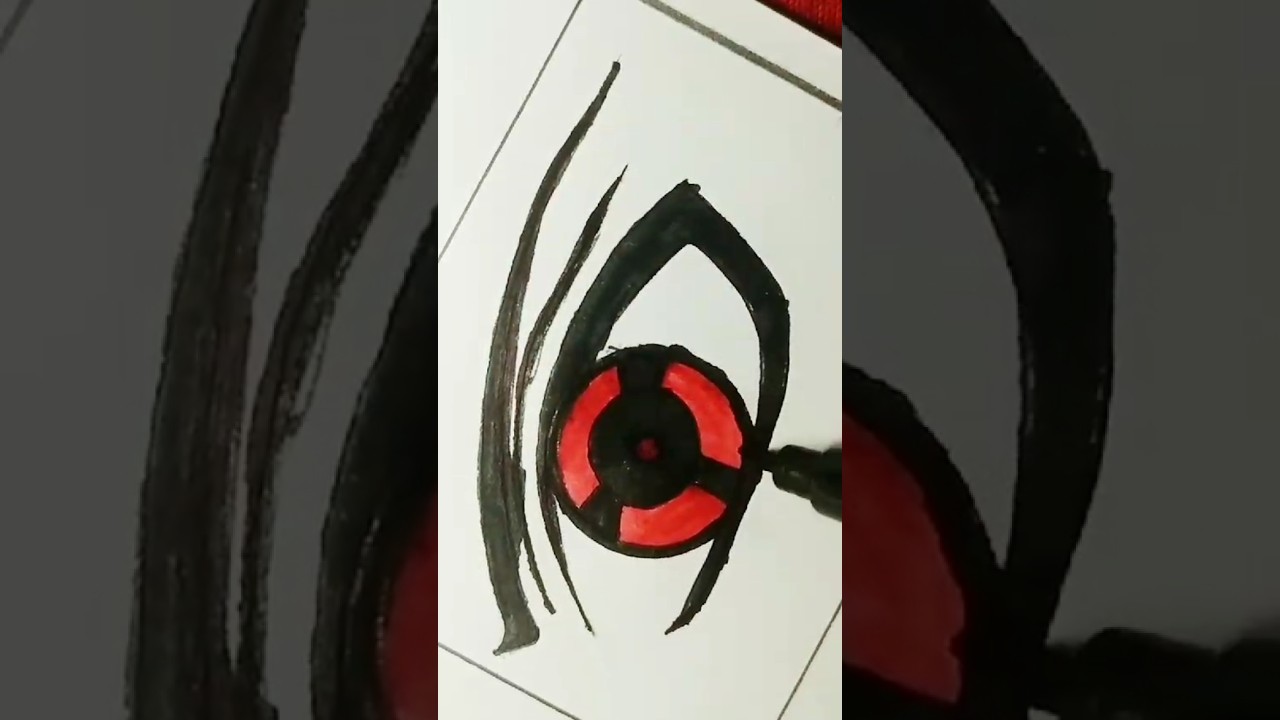 I draw all sharigan in Naruto series (part 12) #sharigan #shorts # ...