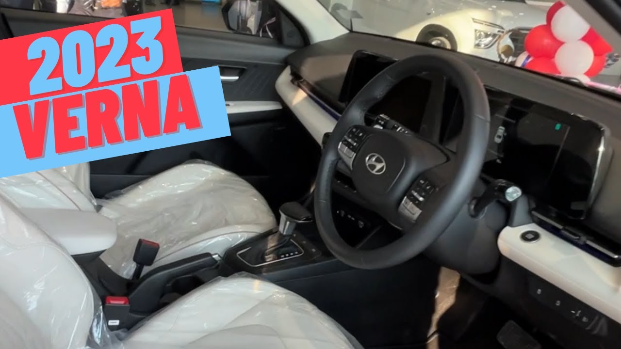 Inside the Hyundai Verna: Exploring the Luxurious Interior - YouTube