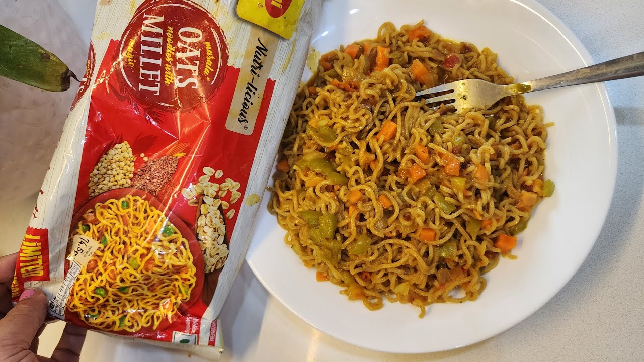 Maggi Oats & Millets Recipe | Oats maggi recipe | Maggi masala Oats ...