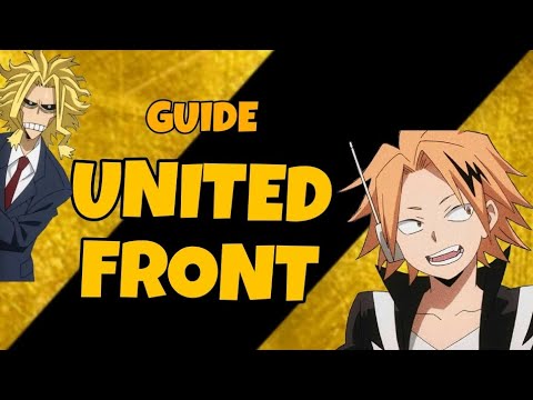 United Front - Guide | Epic Hero War Plus Ultra - YouTube