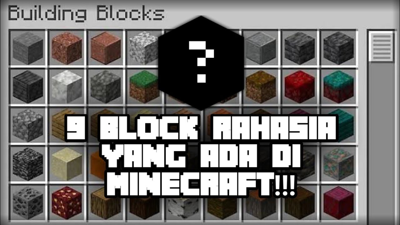 [FULL VIDEO] 9 BLOCK RAHASIA YANG ADA DI MINECRAFT!!! || By Reifan ...