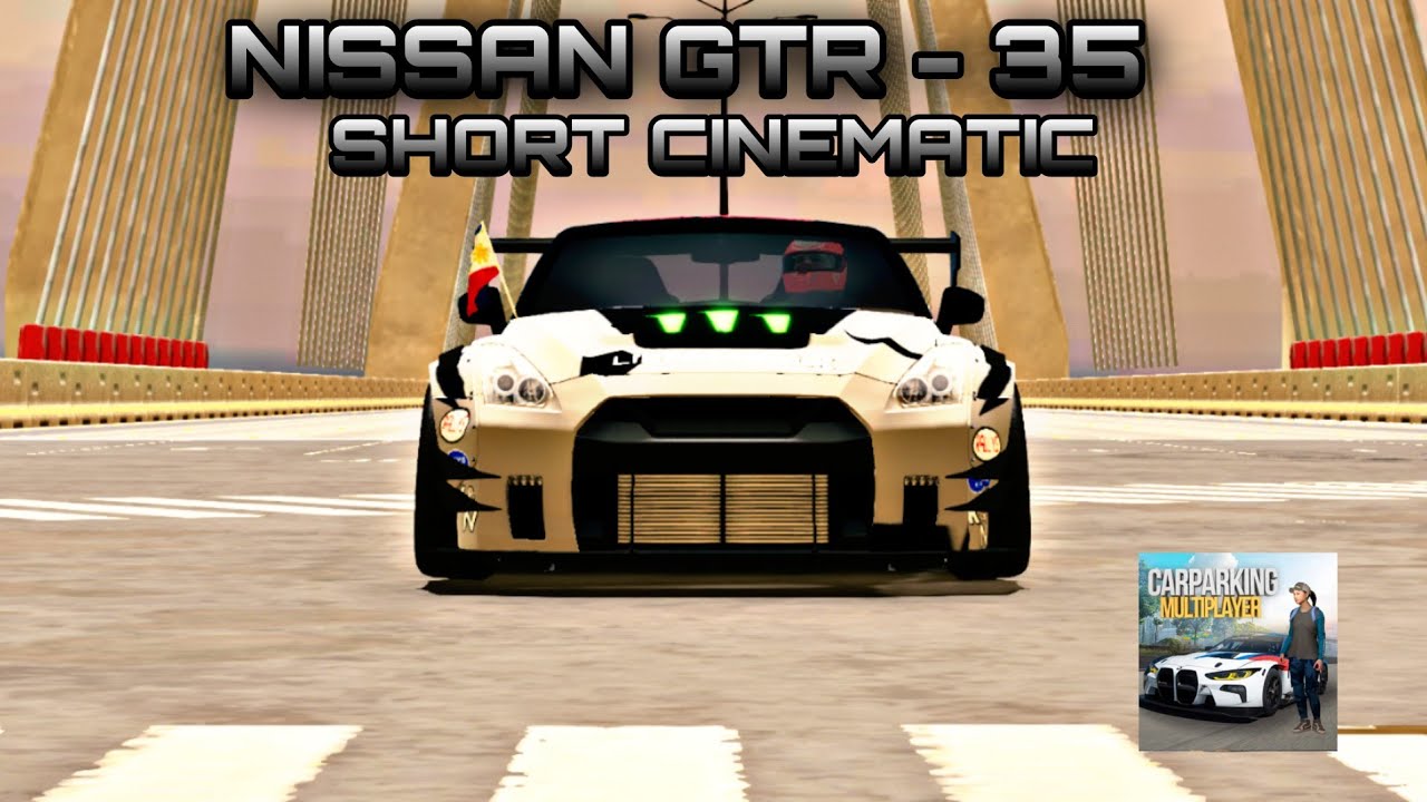 Nissan GTR R35 Short Cinematic - Car Parking Multiplayer - YouTube