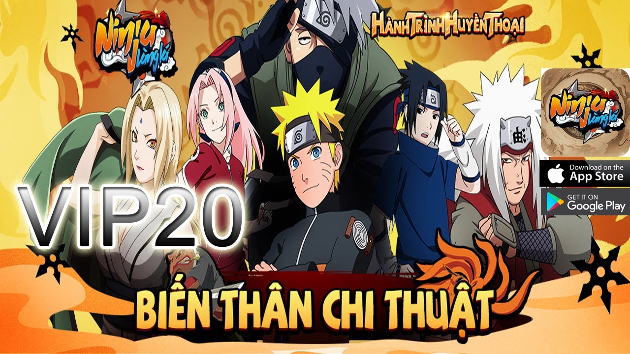 Ninja Làng Lá Mobile: Gameplay VIP 20 Android, iOS Download | Review ...