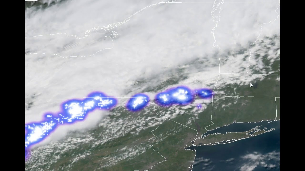 Southern Vermont thunderstorms - "near miss" - YouTube