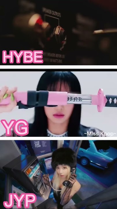 HYPE vs YG vs JYP rap #misskpop #shorts - YouTube
