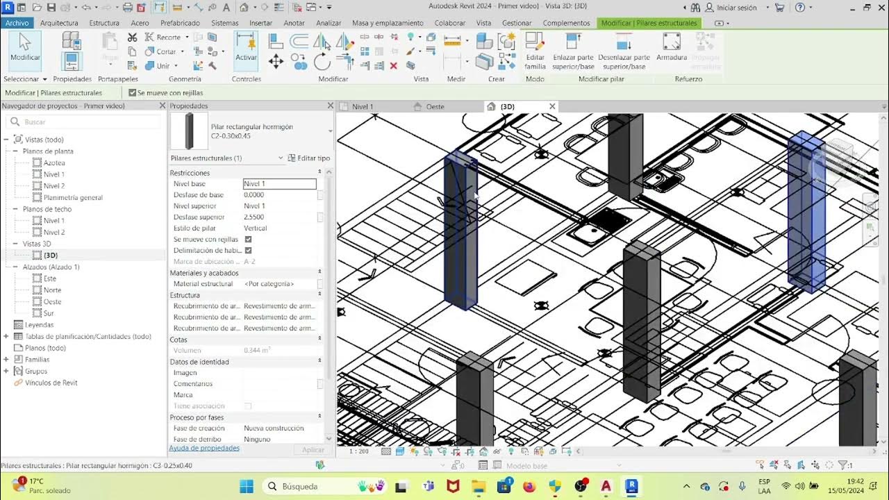 Tutorial Completo de BIM: Primeros Pasos en Revit - YouTube