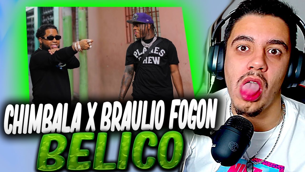 (REACCIÓN) Chimbala x Braulio Fogon - Belico - 4K UHD - YouTube