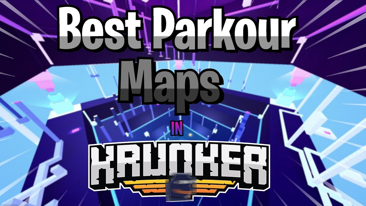Best PARKOUR MAPS for BEGINNERS in Krunker.io! - YouTube