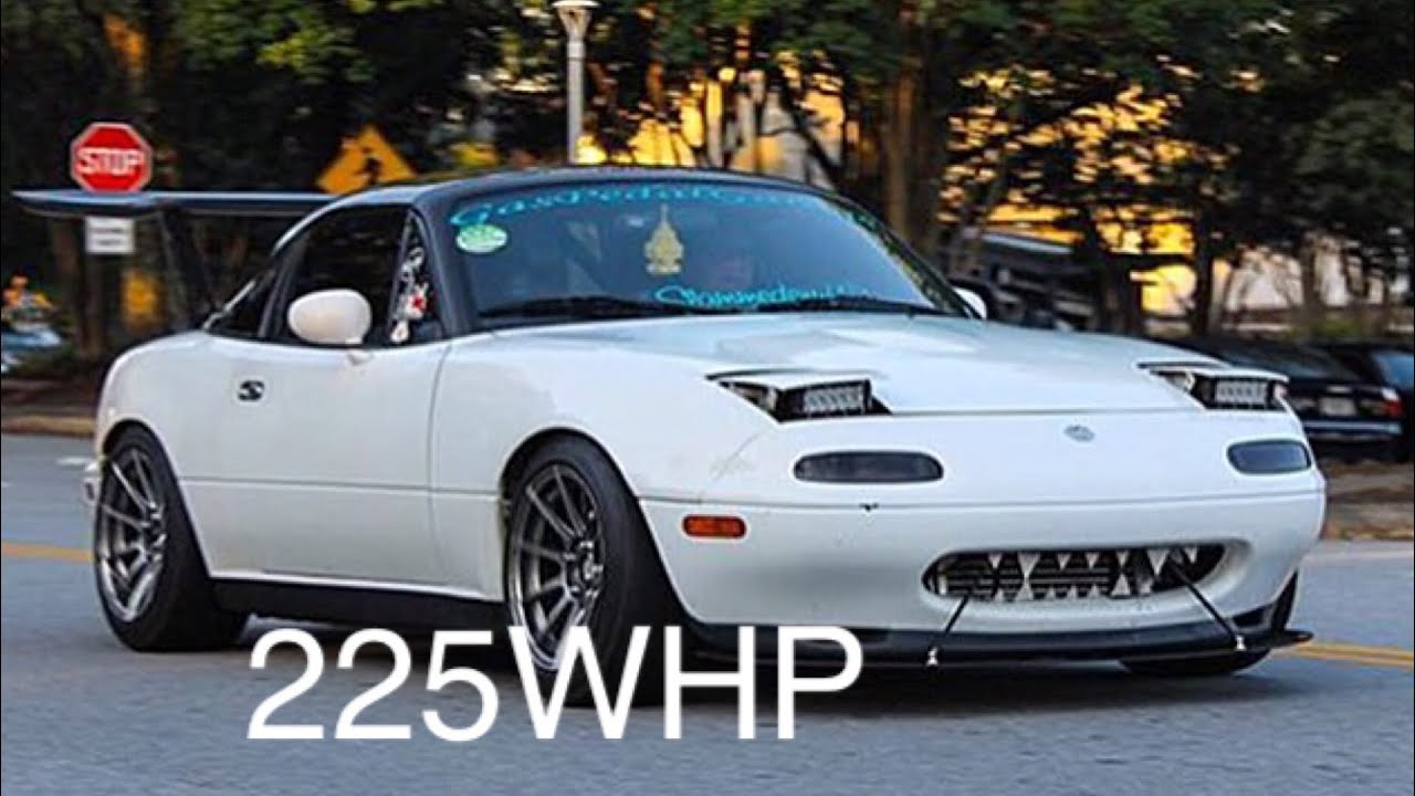 Hard Pulls in Boosted Miata #2 | Ecotec Swap Update - YouTube