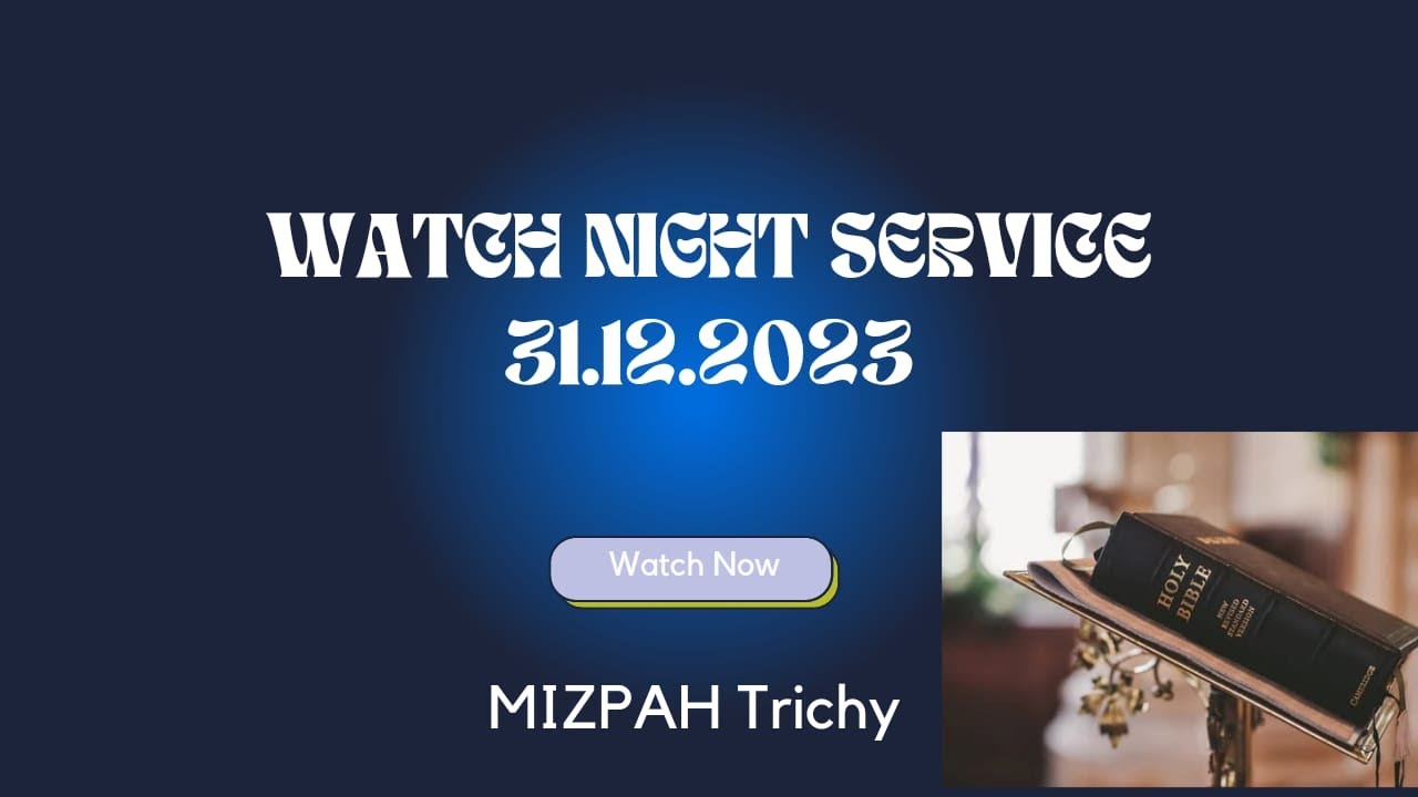 WATCH NIGHT SERVICE - 2024 - YouTube