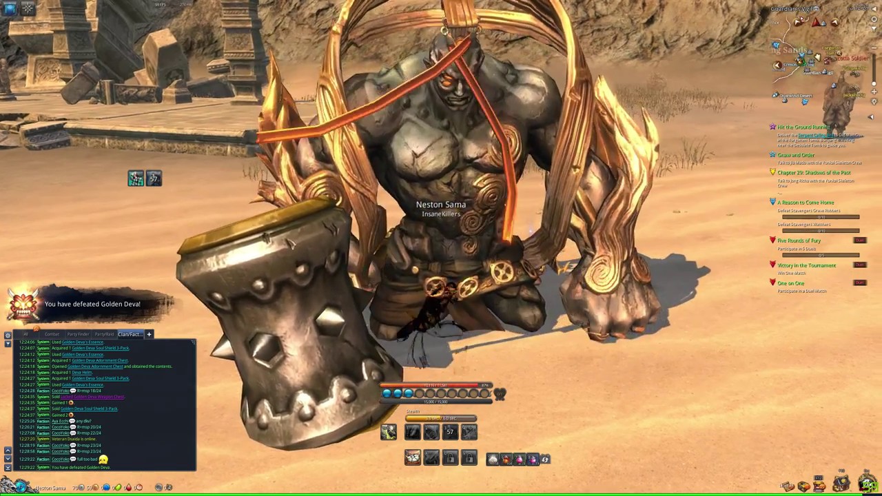 Blade & Soul - Golden Deva - YouTube