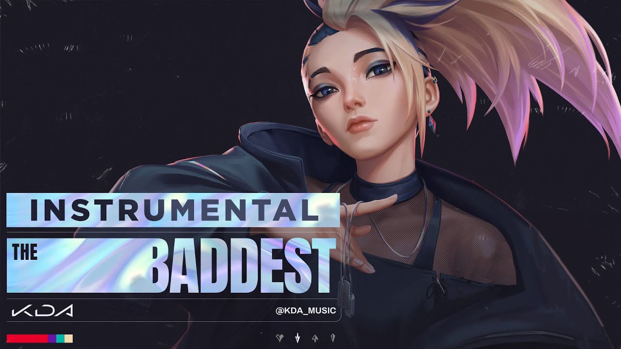 K/DA - THE BADDEST | Official Instrumental - YouTube