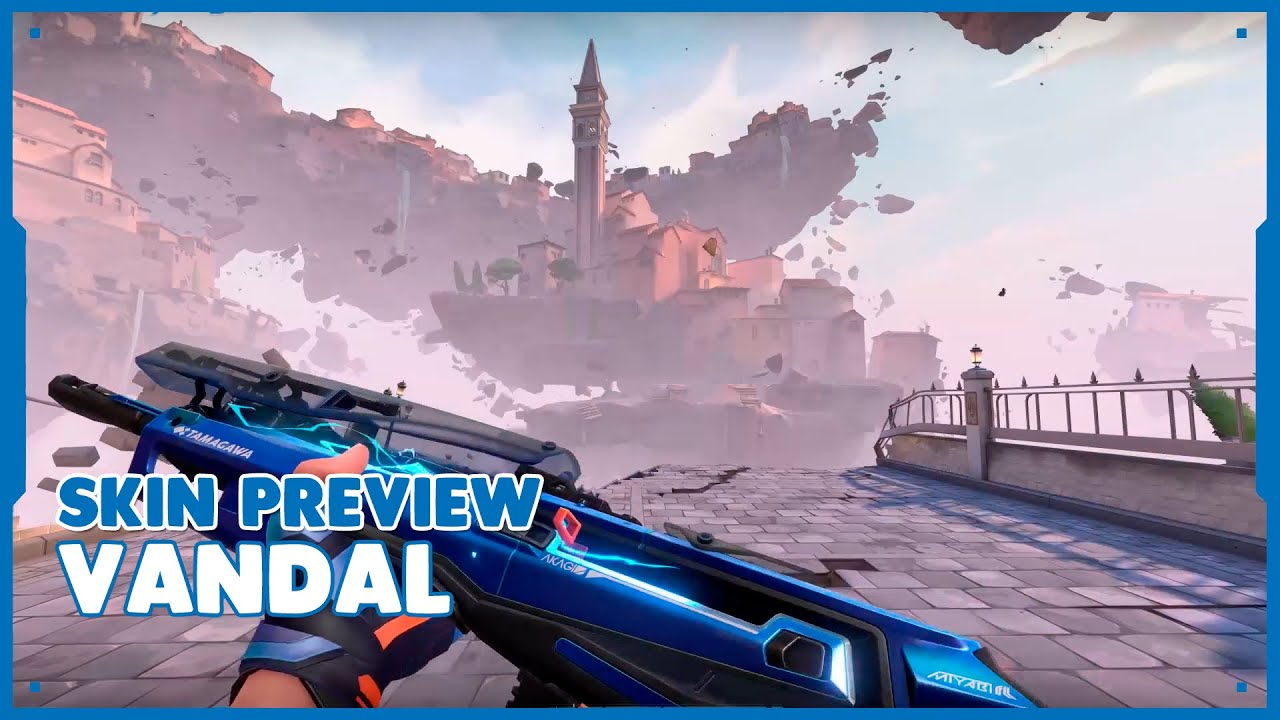 Skin Preview // Overdrive Vandal | VALORANT - YouTube