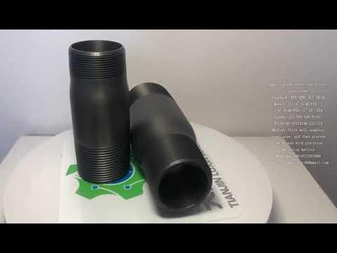 API SPEC 5CT 5B. Tubing connection X-over crossover niple EUE 8RD - YouTube