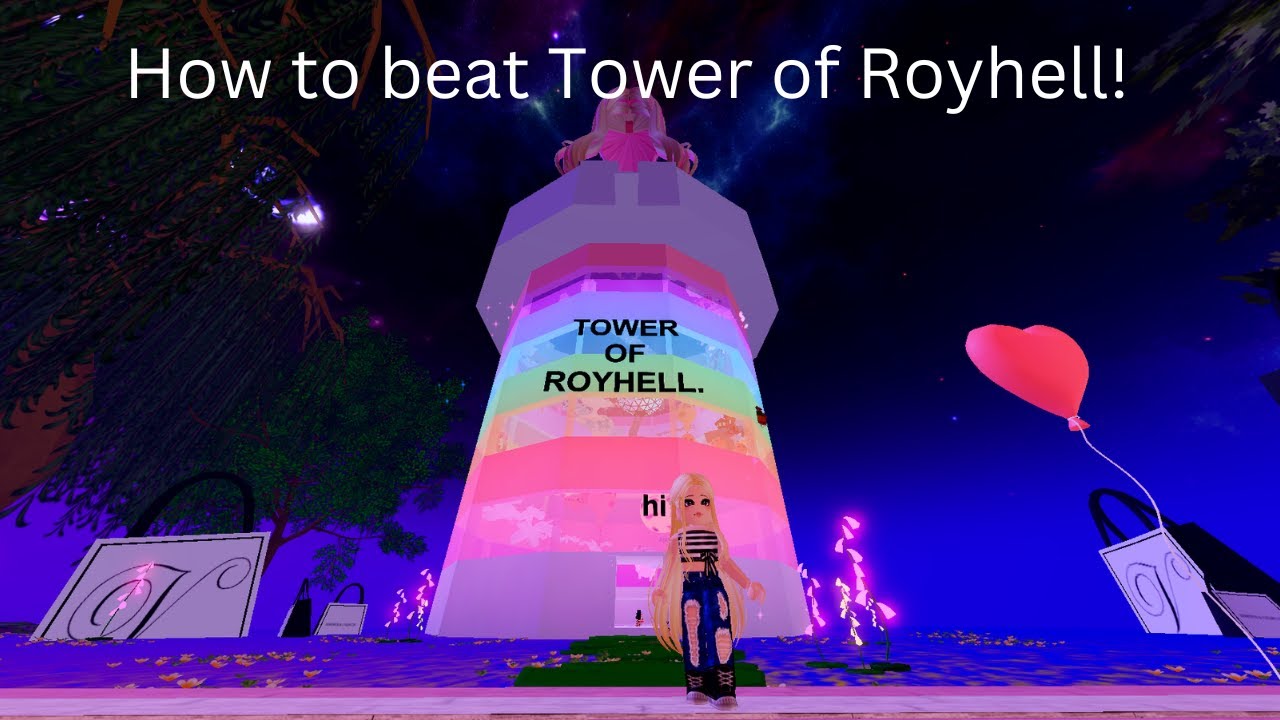 HOW TO BEAT TOWER OF ROYHELL! - Roblox Royale High - ~Roblox GamerSis ...