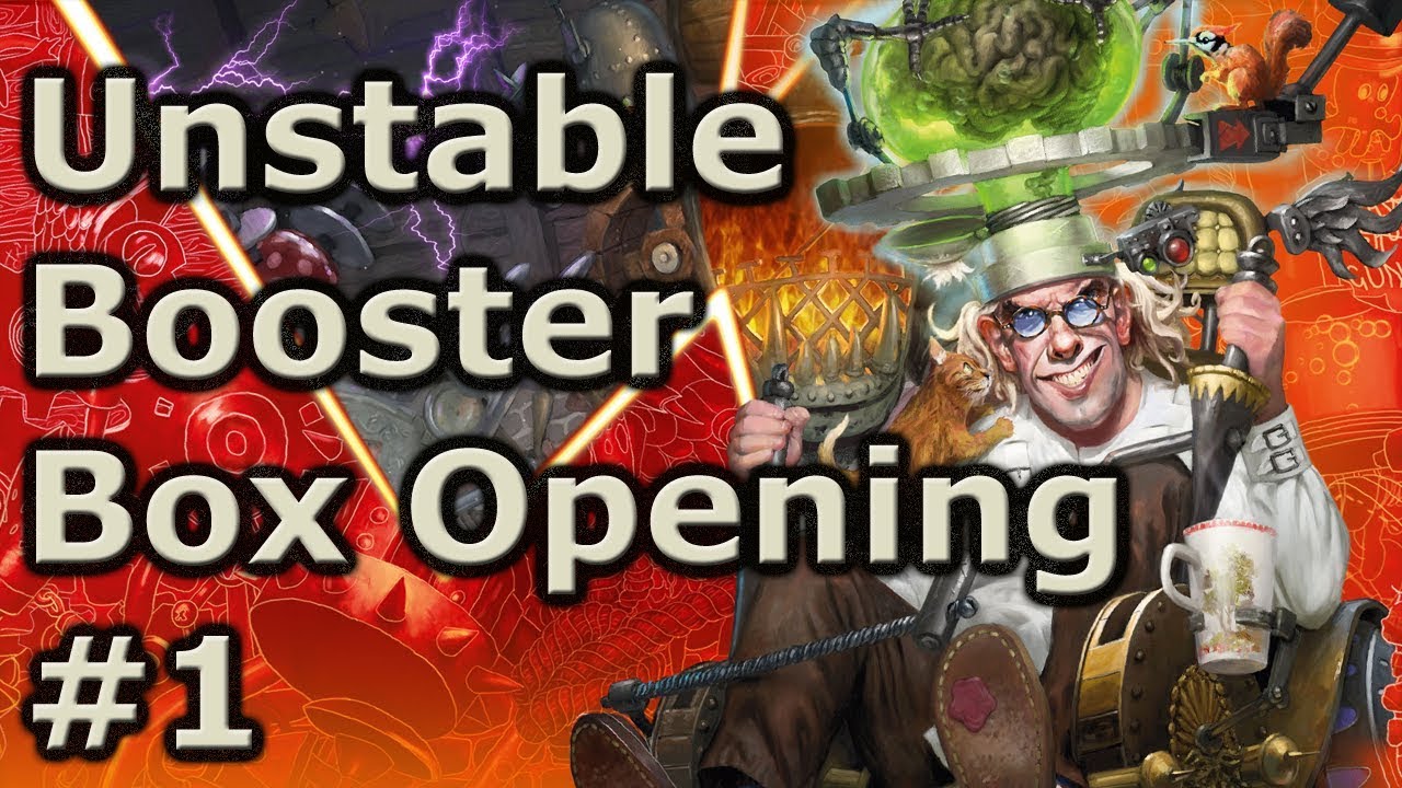 Unstable Booster Box Opening #1 - YouTube