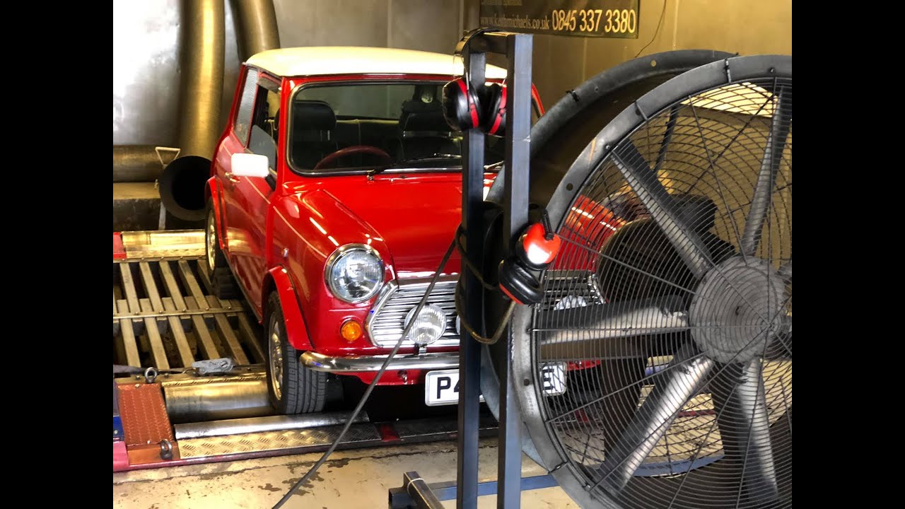 1. 68.1hp, August 2020 Rolling Road Power Run, Classic Mini Cooper SPi ...