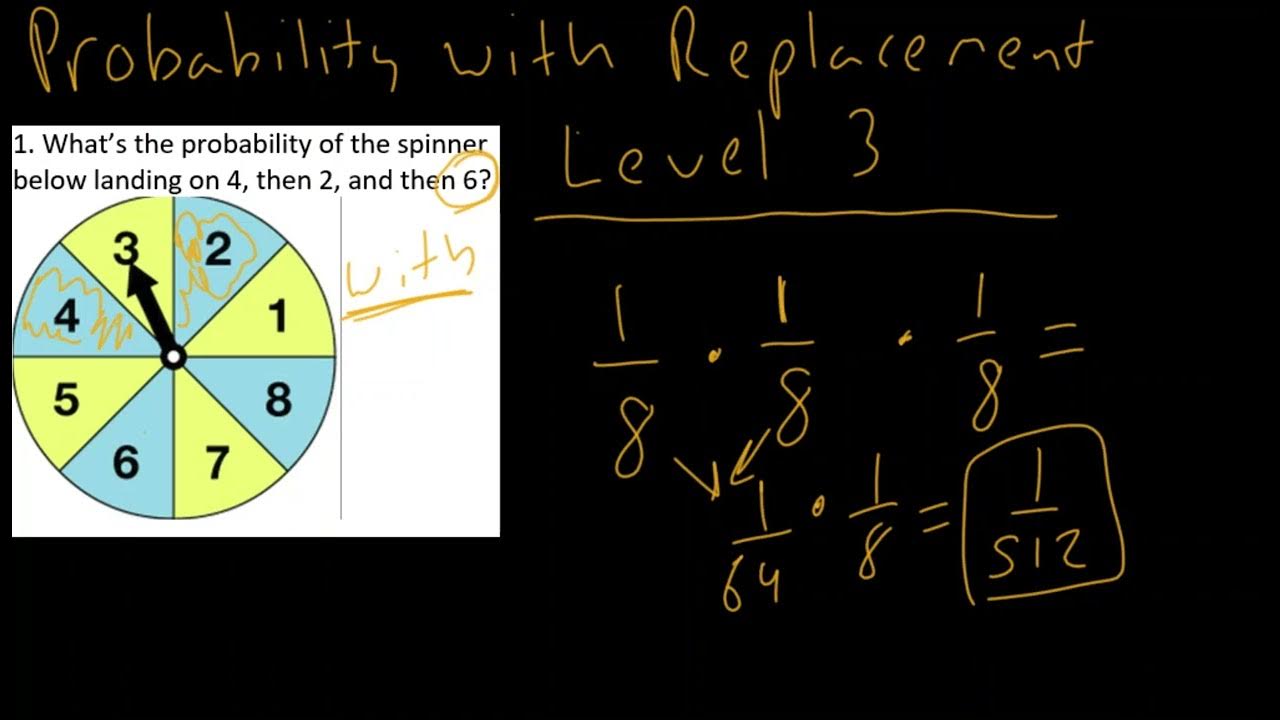 Probability with Replacement Level 3 - YouTube