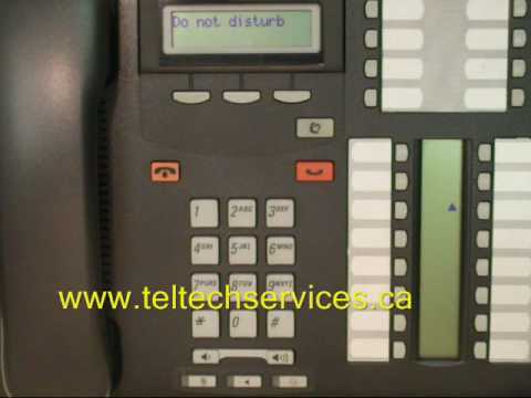 Nortel Phones - Do Not Disturb