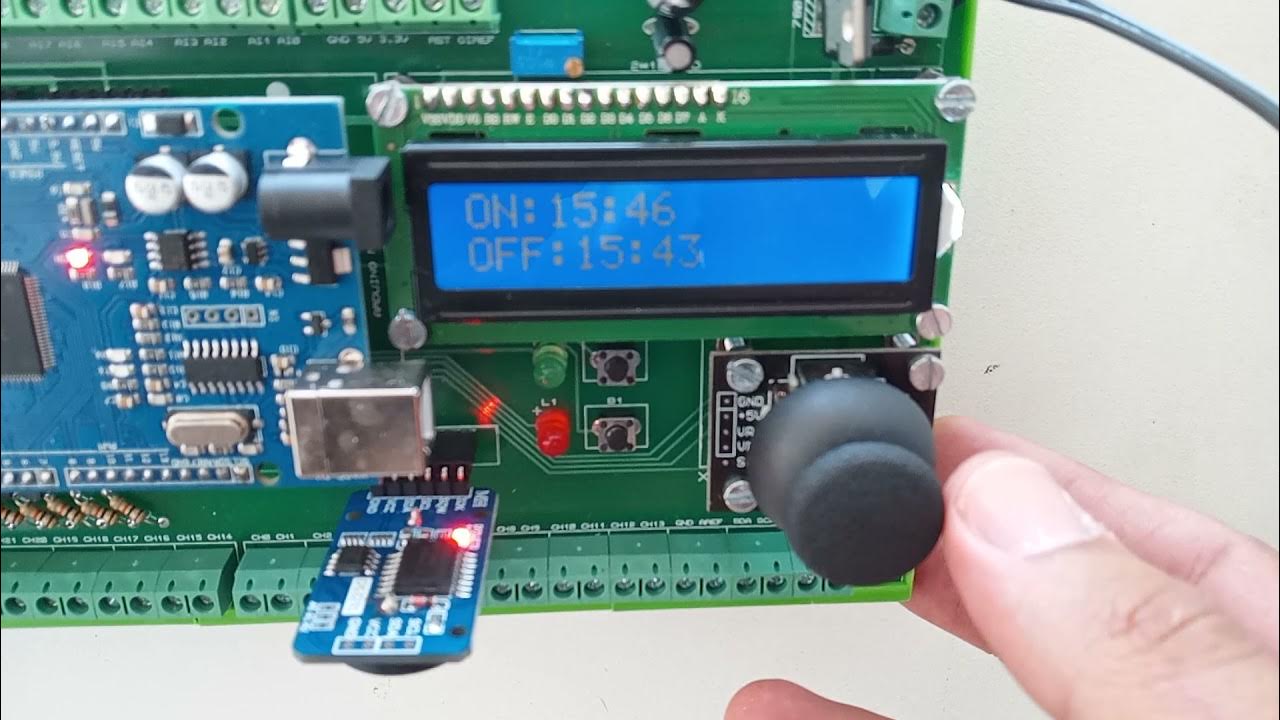 Arduino Mega modular controller v1.0- Saat-Kontaktör-pompa uygulaması ...
