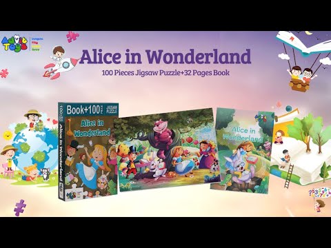 Alice in Wonderland | Jigsaw Puzzle | Advit Toys - YouTube