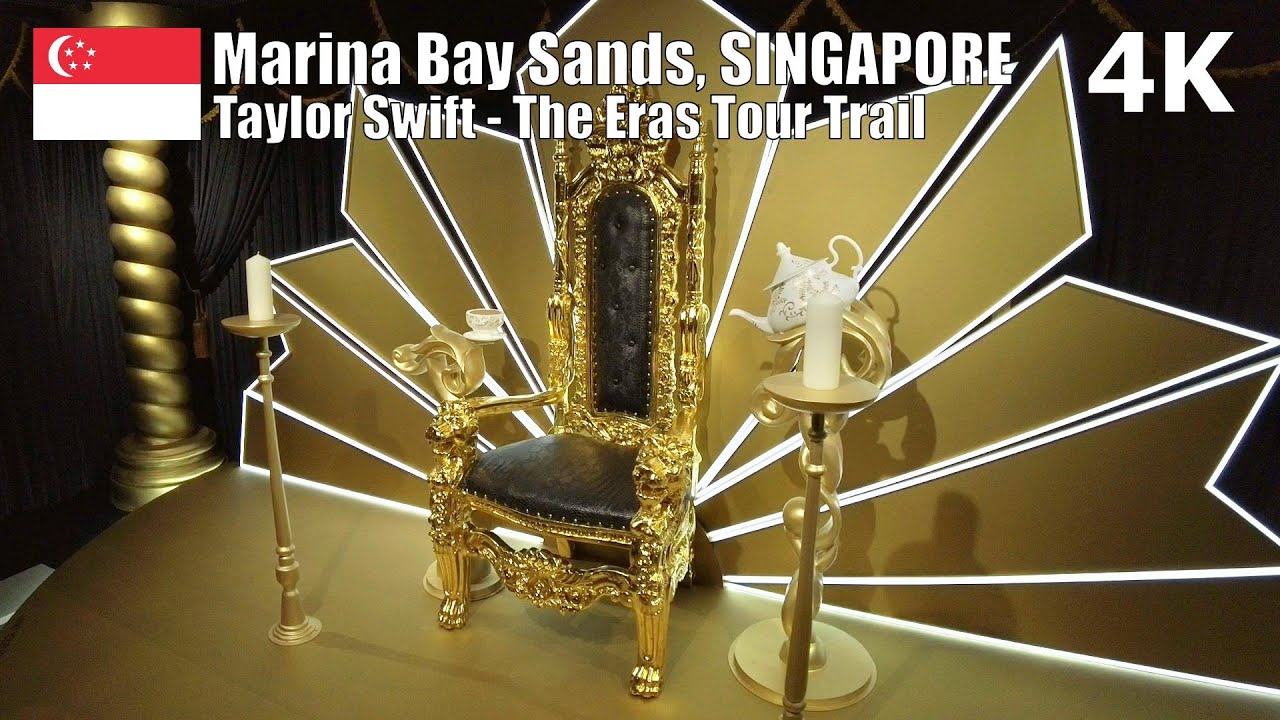 Taylor Swift | The Eras Tour Trail at Marina Bay Sands, Singapore 🇸🇬 ...