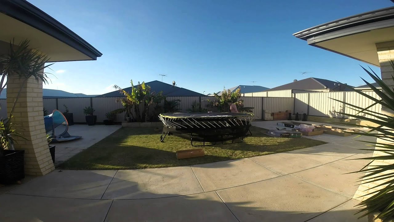 Springfree Trampoline O77 Setup - YouTube