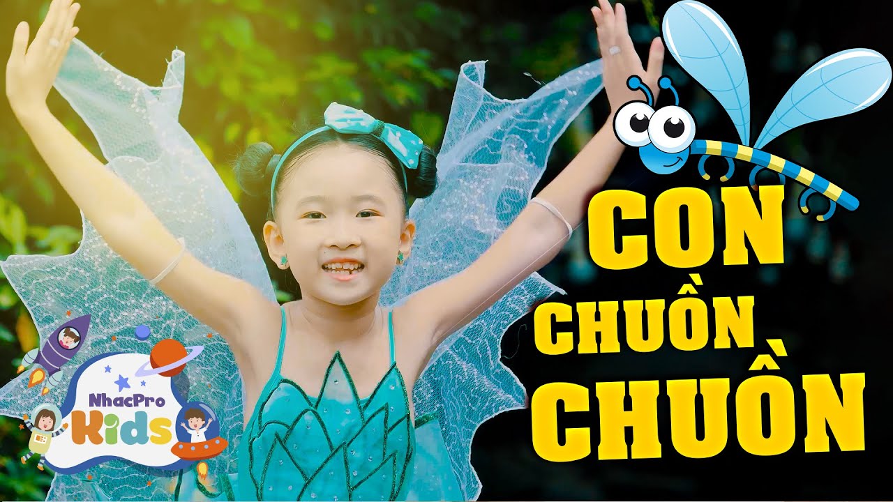 Bé Candy Ngọc Hà 🐳 Con Chuồn Chuồn 🐳 Nhạc Thiếu Nhi Cho Bé Sôi Động 🐳 ...