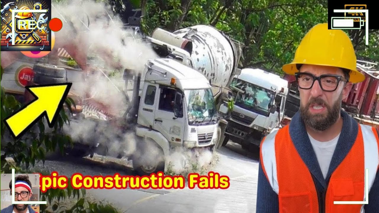 Funniest Construction Site Antics Caught On Camera part 31 - YouTube