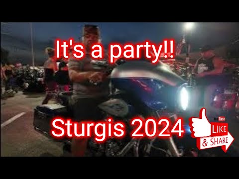 Sturgis 2024 Nightlife Unleashed: Party, Ride, Repeat - YouTube