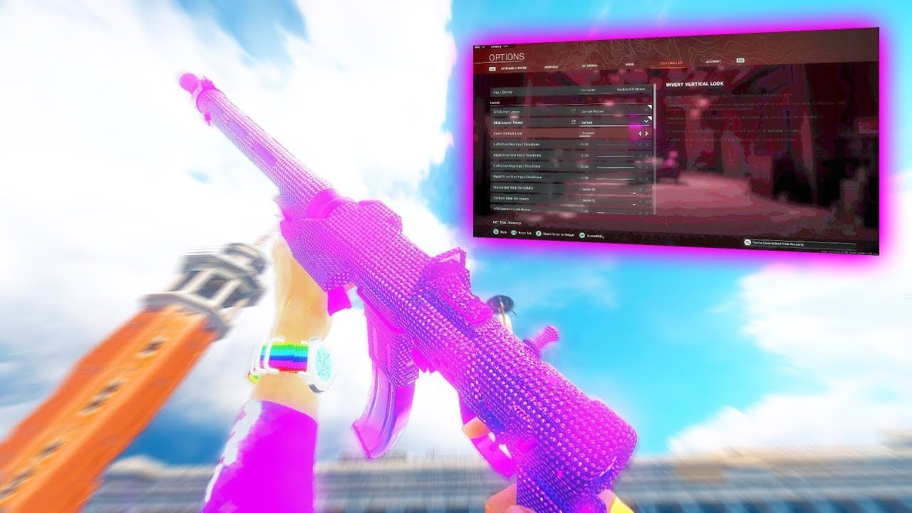 BEST Warzone Controller Settings For GOD Movement - YouTube