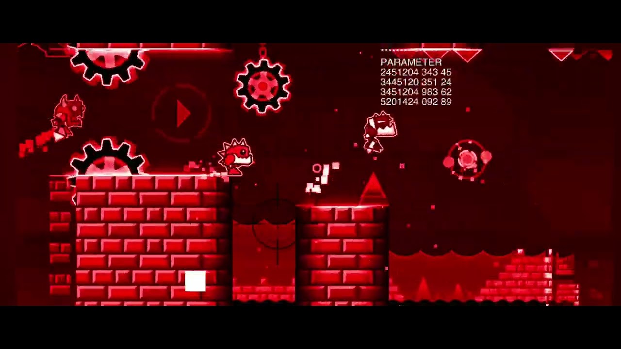 Geometry Dash in red camera - YouTube