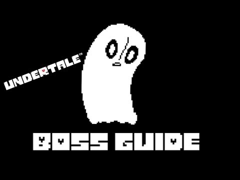 Undertale: Napstablook Boss Guide (No Damage!) - YouTube