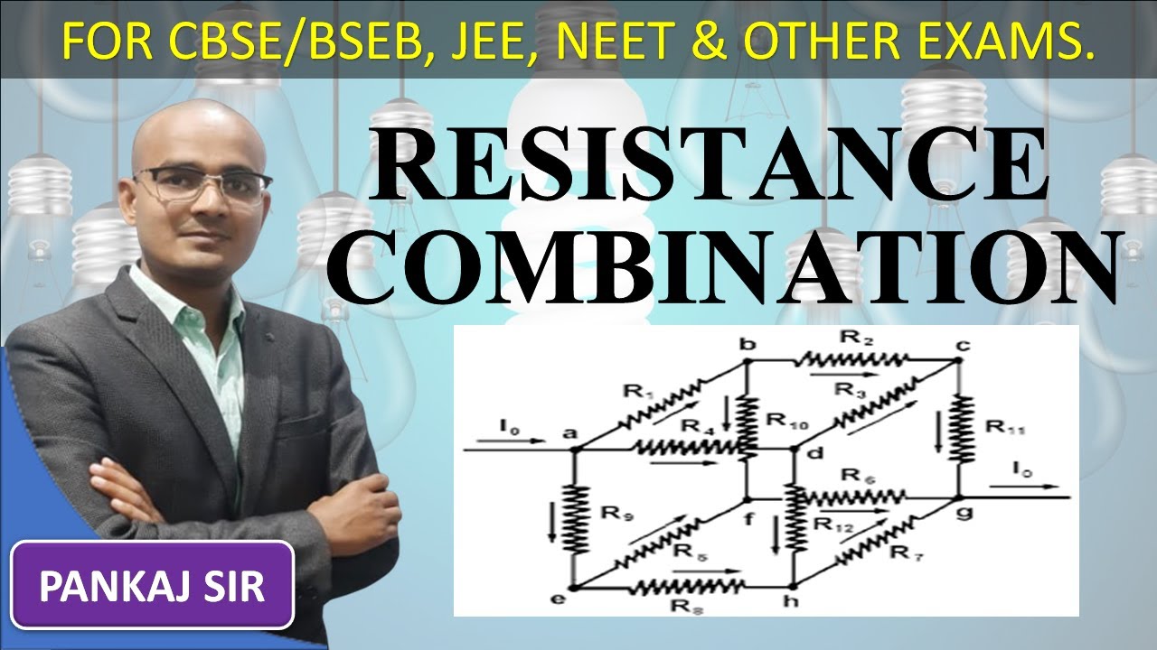 combination of resistance complex problem LEC- 7 of ELECTRIC CURRENT ...