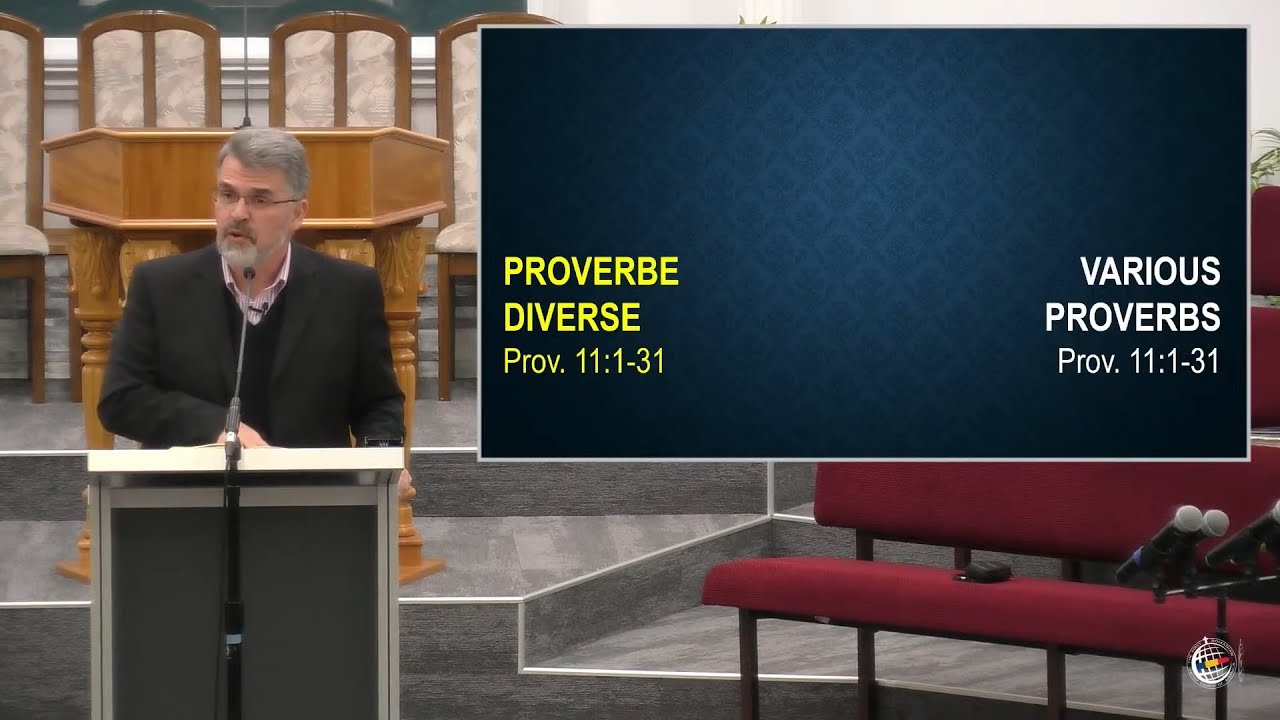 FRBC 2021 - 2 Iulie - Teofil Ciortuz - Proberbe diverse - YouTube