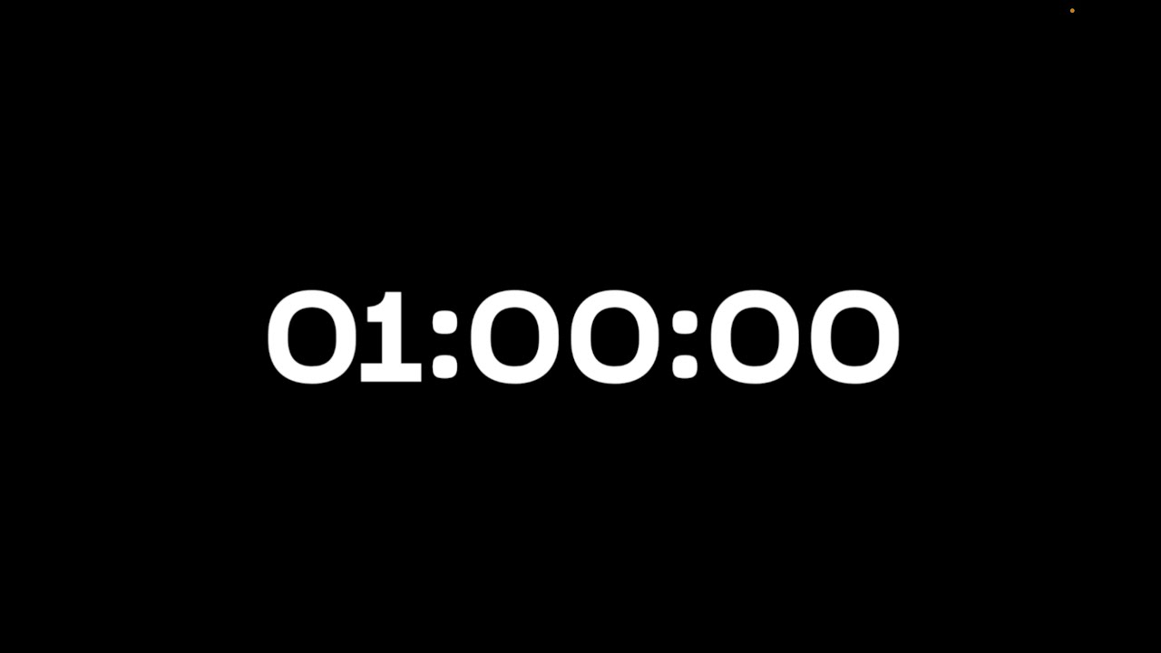 1 Hour Stopwatch - Digital Timer for Workouts, Study, and Focus - YouTube