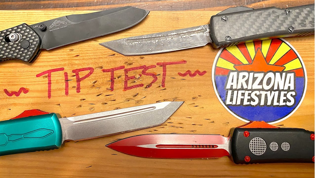 Clone Knife Tip Test Compilation from my Reviews of Fake Knives ...