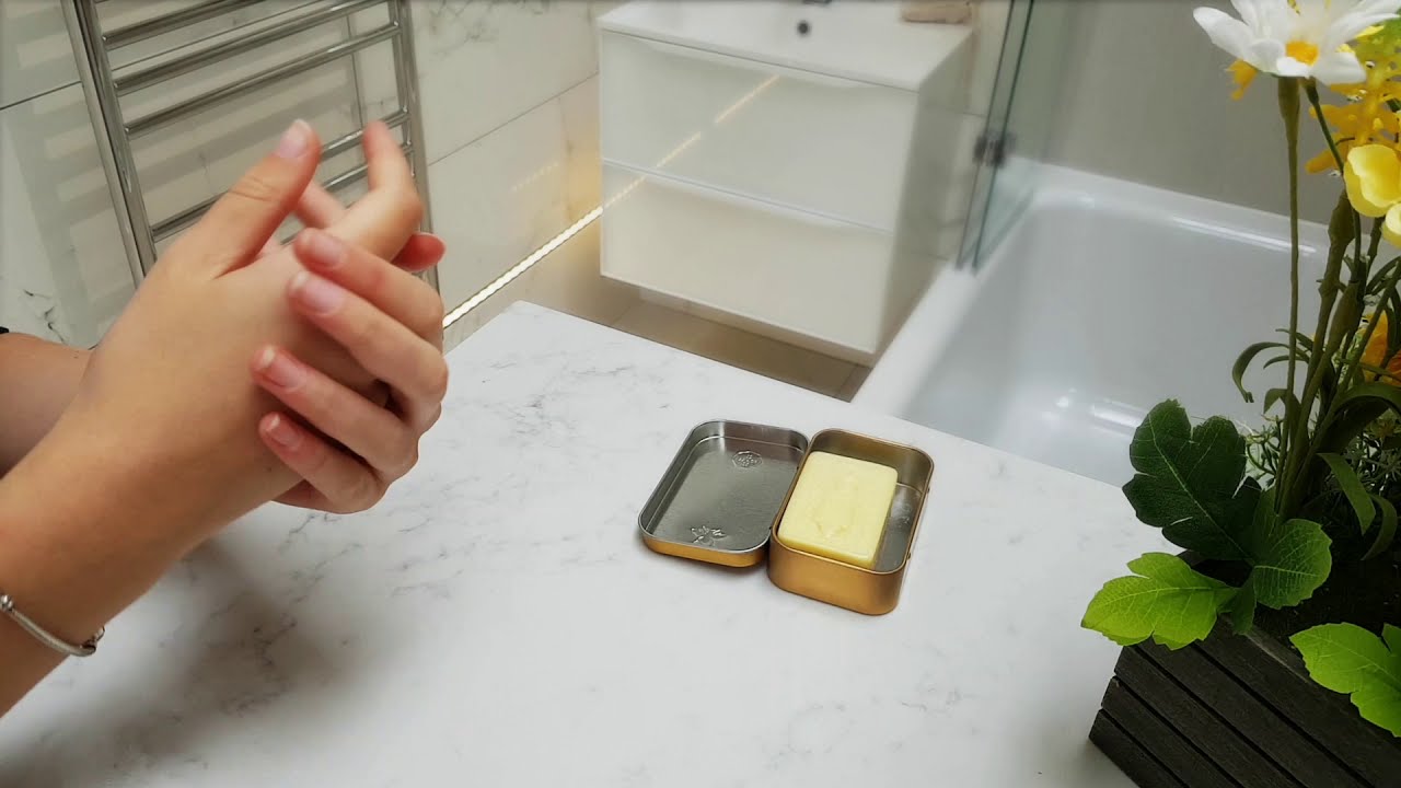 How to use Solid Hand Cream Bars - YouTube