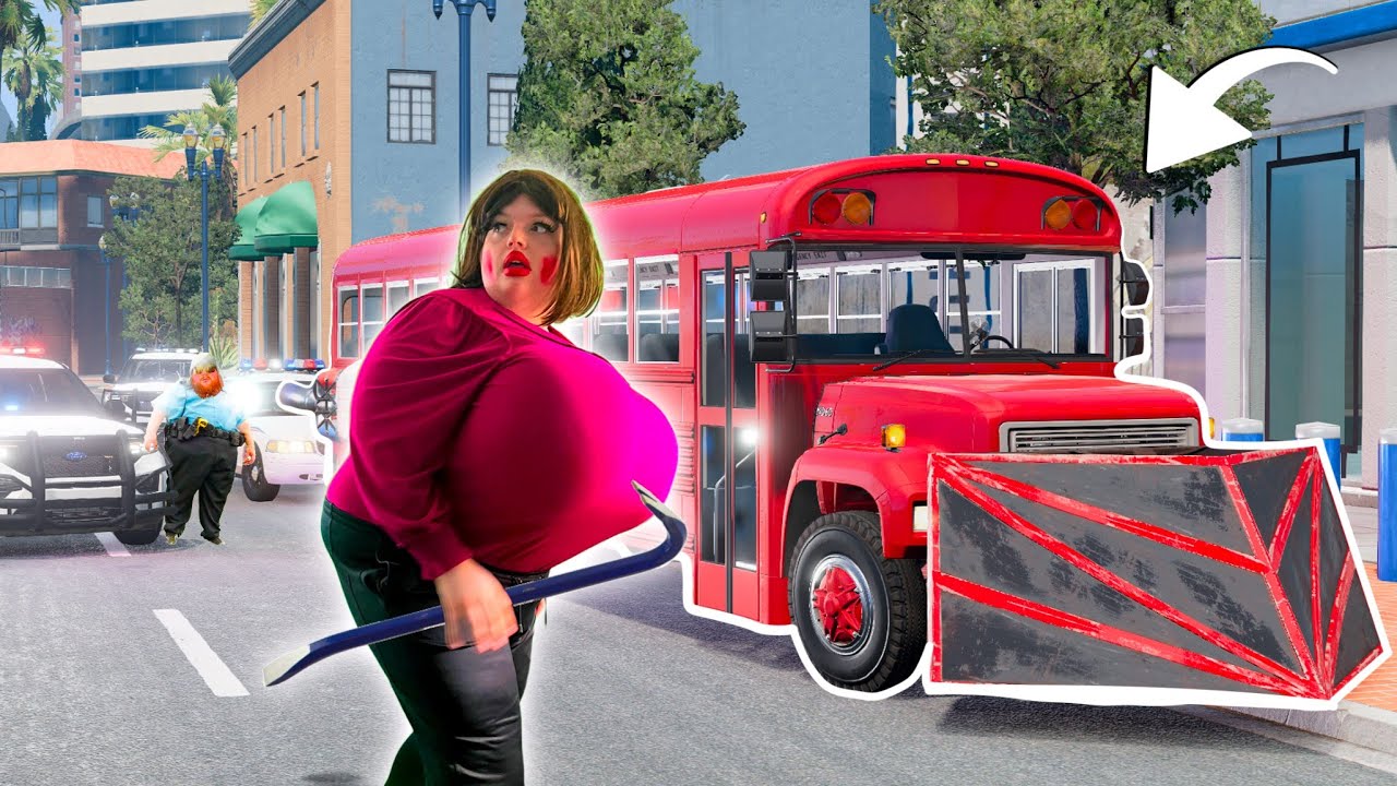 STEALING My Bus Back From The POLICE... - YouTube