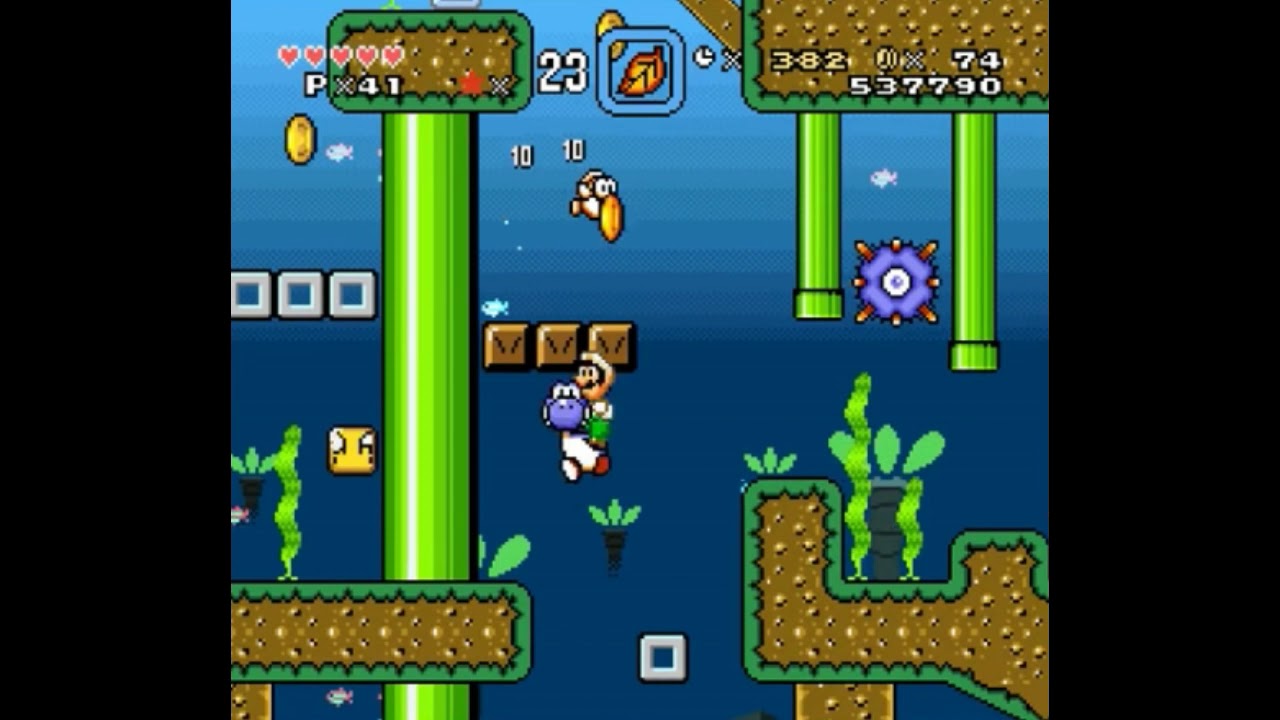 SMW Custom Music - Super Mario Land 3: Wario Land - Water Stage (By FPI ...