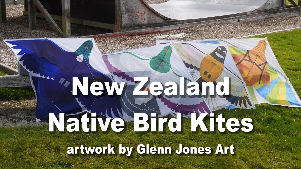 New Zealand Native Bird Kites - YouTube