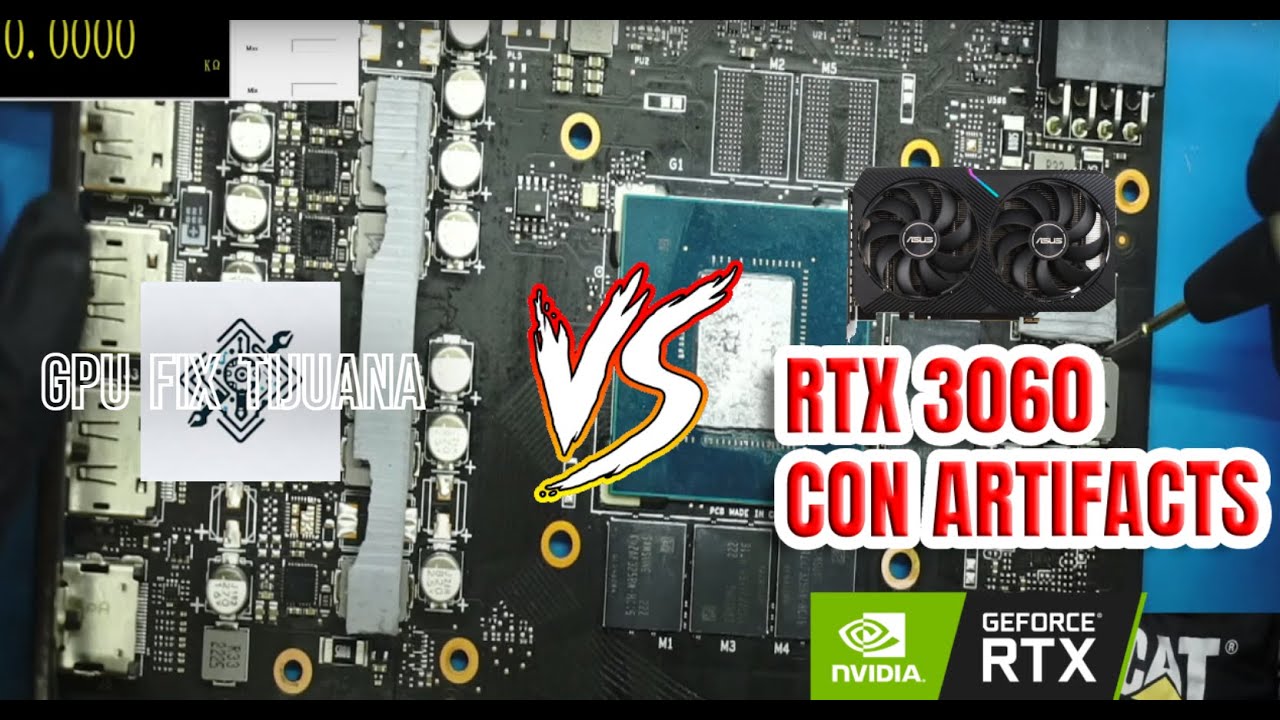 Rtx 3060 Con Artifacts Reparacion - YouTube