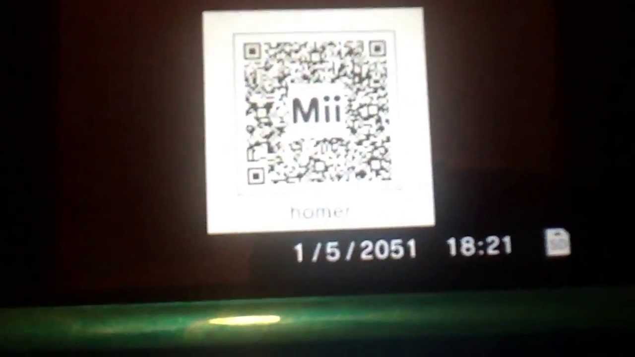 Awesome mii qr codes + blank name mii! - YouTube