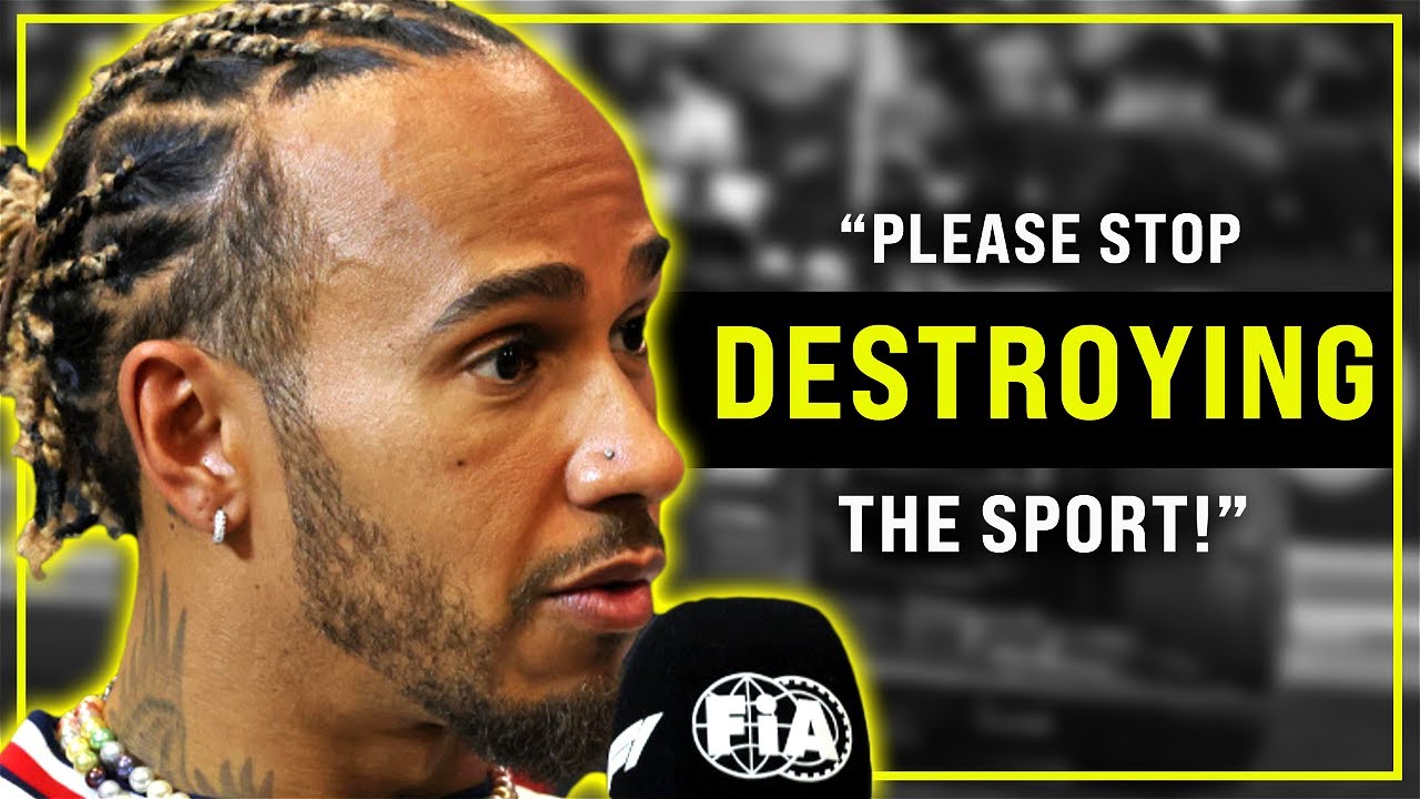 Lewis Hamilton BEGS MERCY from Max Verstappen - F1 - YouTube