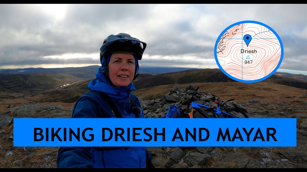 Munro Biking - Driesh and Mayar by bike. - YouTube
