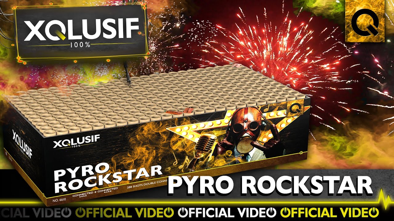 Pyro Rockstar - 6610 | CAT F2 | Official video - YouTube