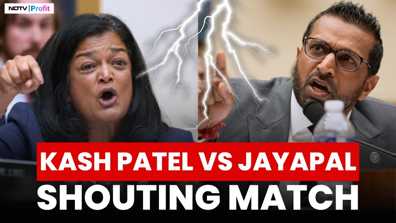 7 Minutes Of Kash Patel Vs Jayapal WILD Fight Over Epstein Files During ...