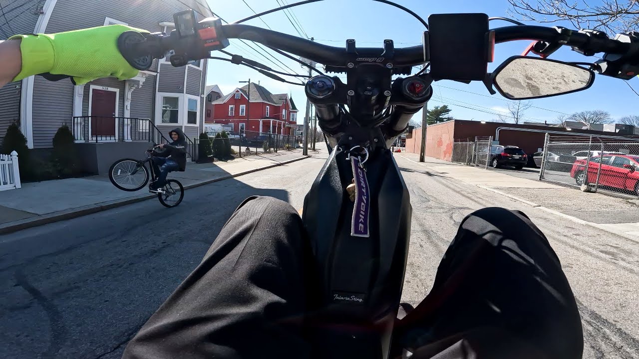 VLOG 015: Getting recognized riding my Talaria in Providence - YouTube