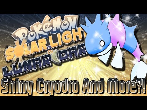 LIVE! KioGaming! Pokemon Solar Light and Lunar Dark! Shiny Cryodro And More?! Episode 14!