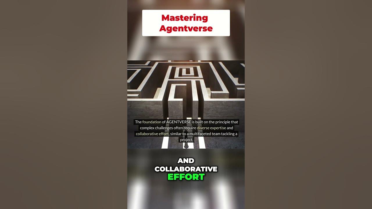Mastering Agentverse: Unlocking Collaborative Problem-Solving - YouTube
